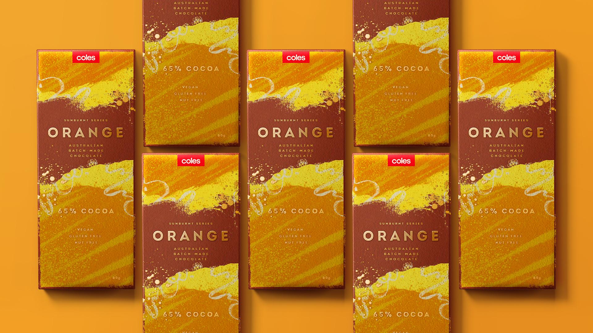 Custom Coles Chocolate Packaging