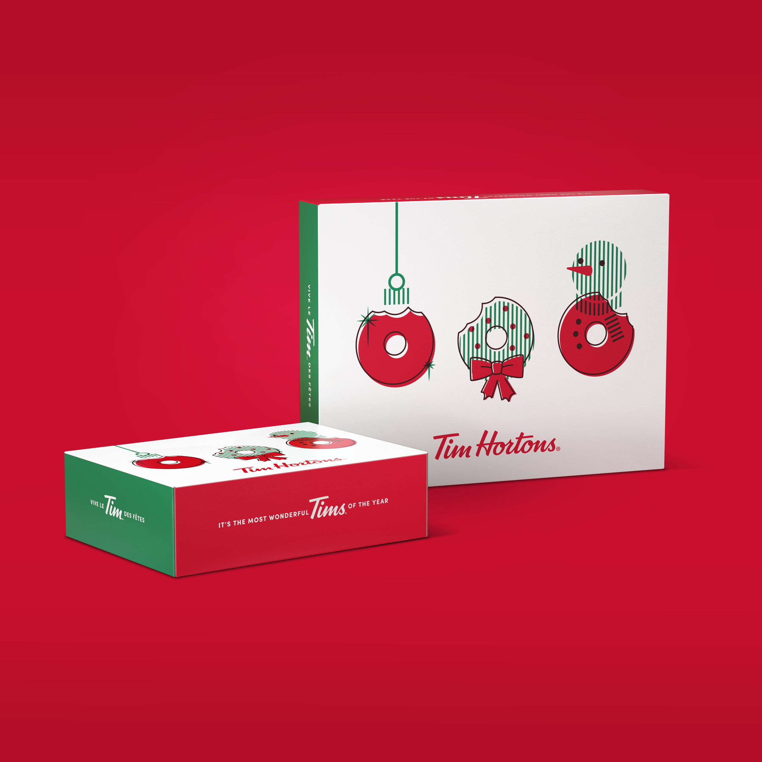 Tim Hortons Coffee Packaging Design