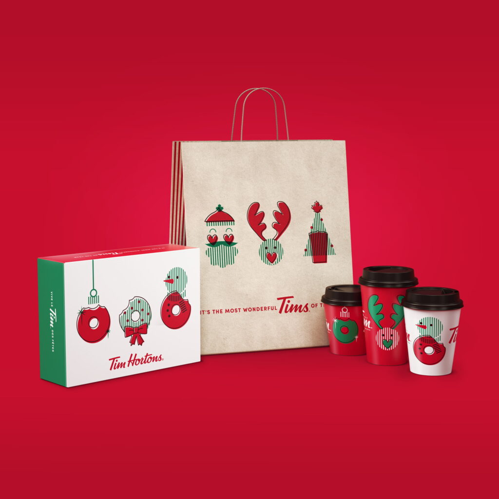 Tim Hortons Coffee Packaging Design