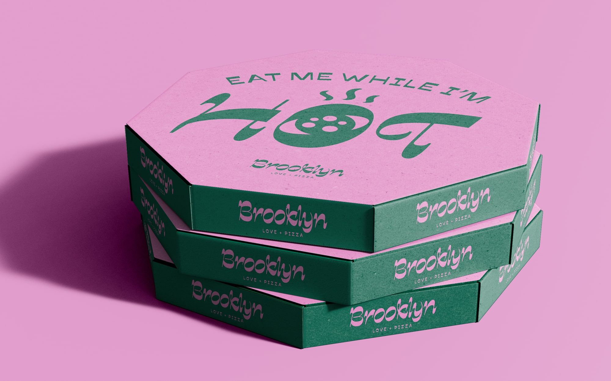 Custom Octagonal Pizza Packaging:Through Bold Design